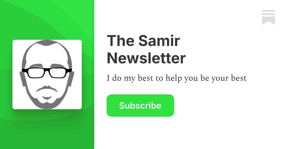 The Samir Newsletter | Samir Bellik | Substack