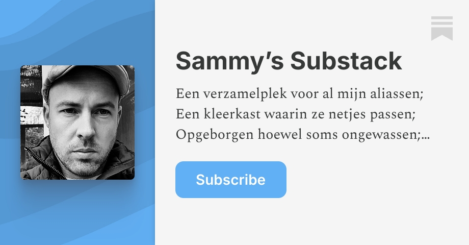 Sammy’s Substack | Sammy dB | Substack