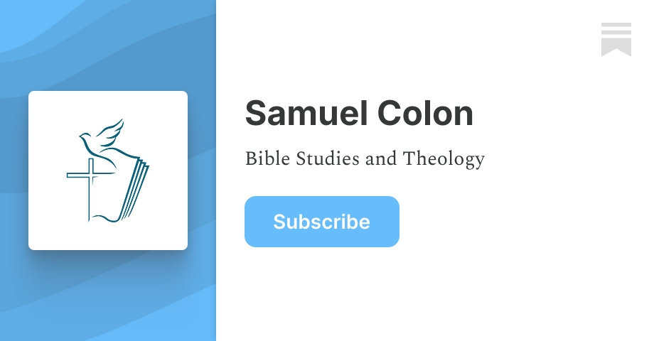 Samuel Colon | Samuel Colón | Substack Samuel Colon | Samuel Colón | Substack