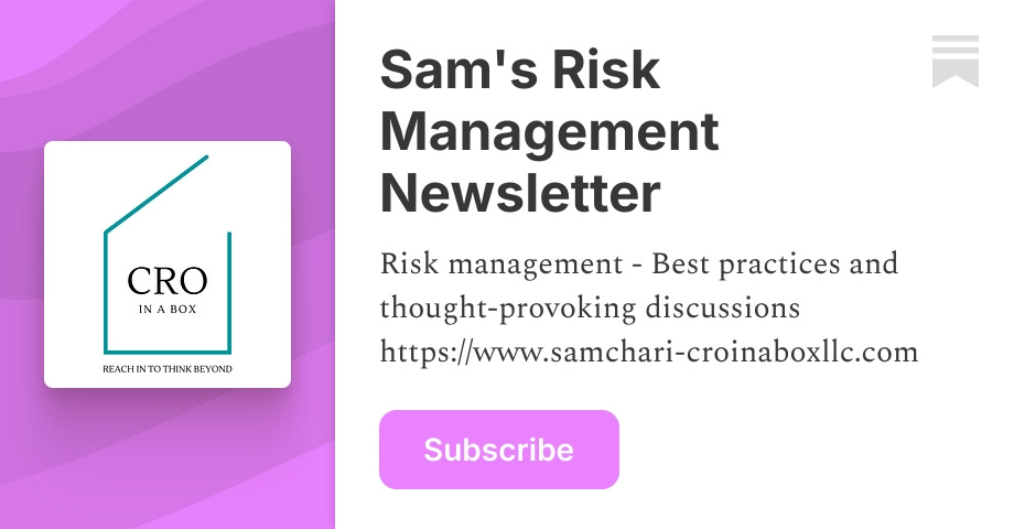 How effective is your risk committee? - by samush98