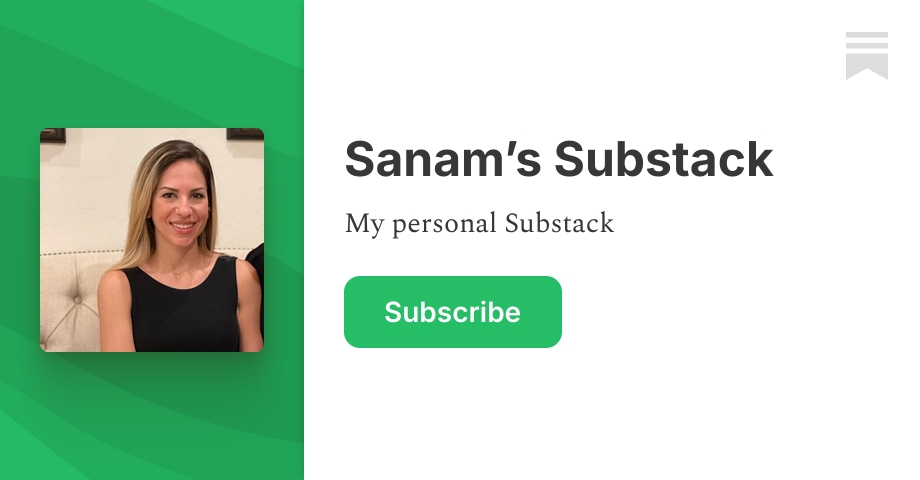 About - Sanam’s Substack