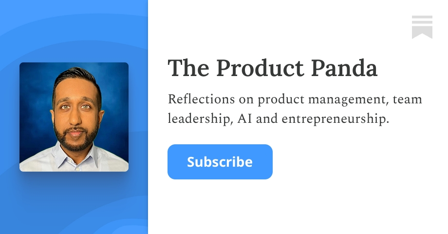 The Product Panda | Sandeep Mittal | Substack