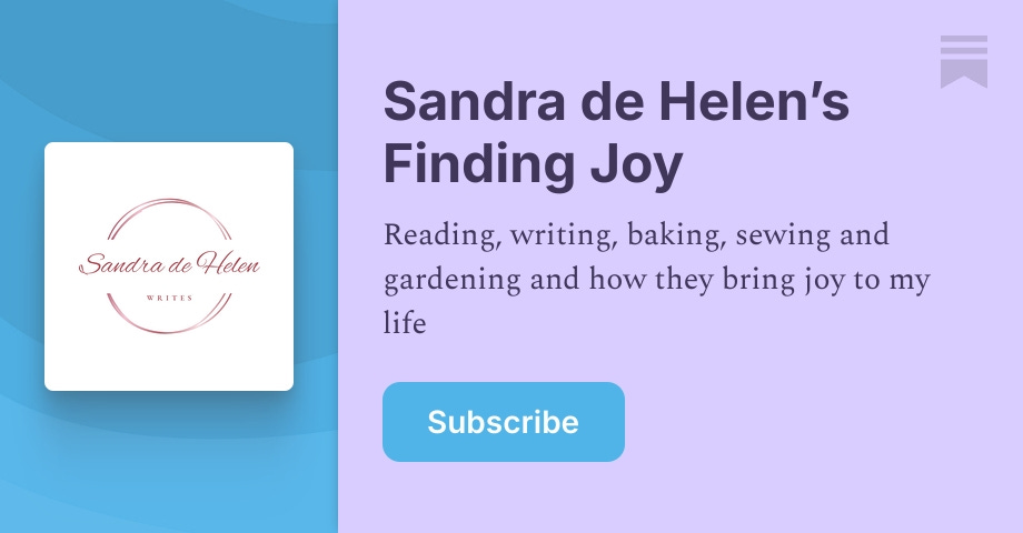 Reading... - Sandra de Helen’s Finding Joy