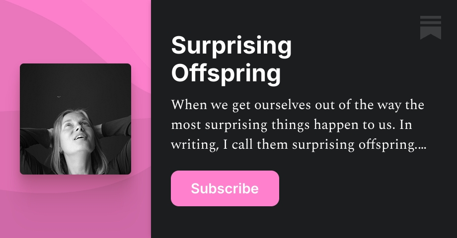 Surprising Offspring | Sandy Seeber-Quayle | Substack