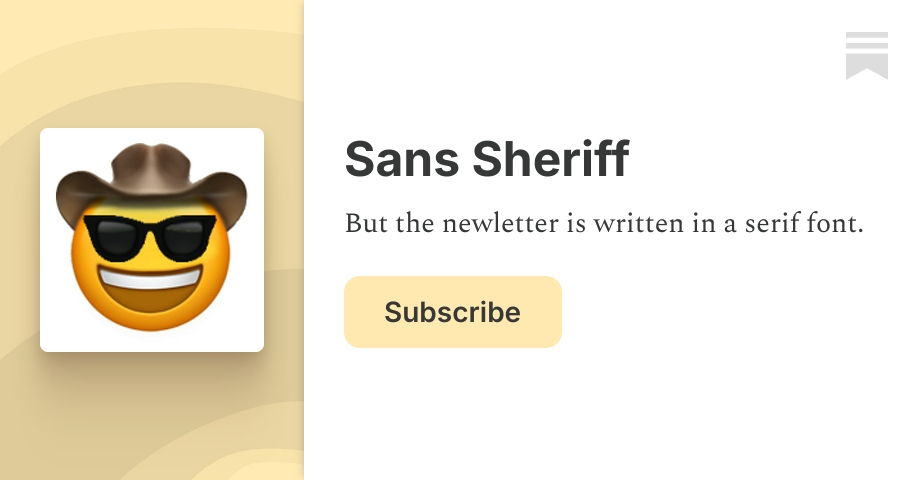About - Sans Sheriff