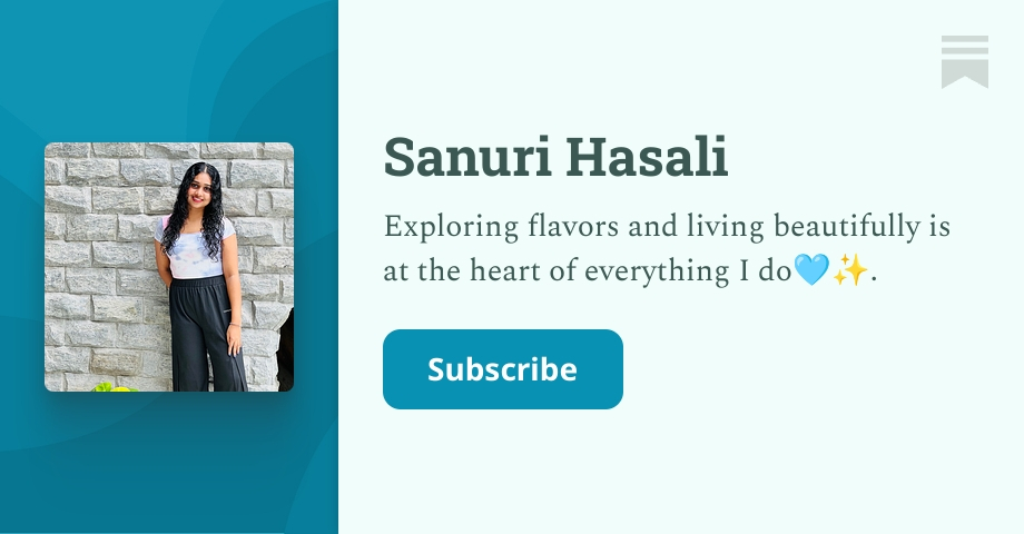 Sanuri Hasali | Substack