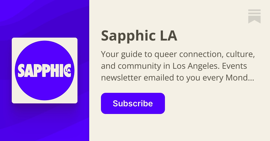 Sapphic LA | Substack