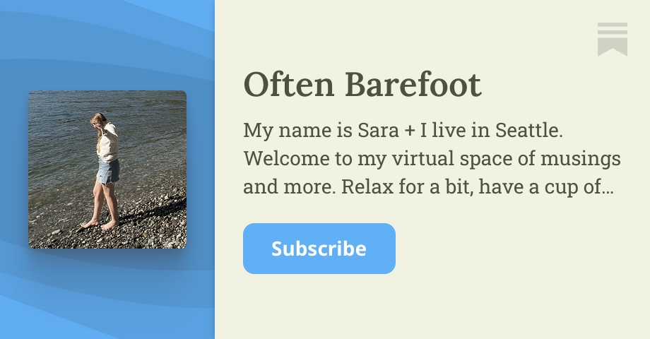 Often Barefoot | Sara Anfuso | Substack