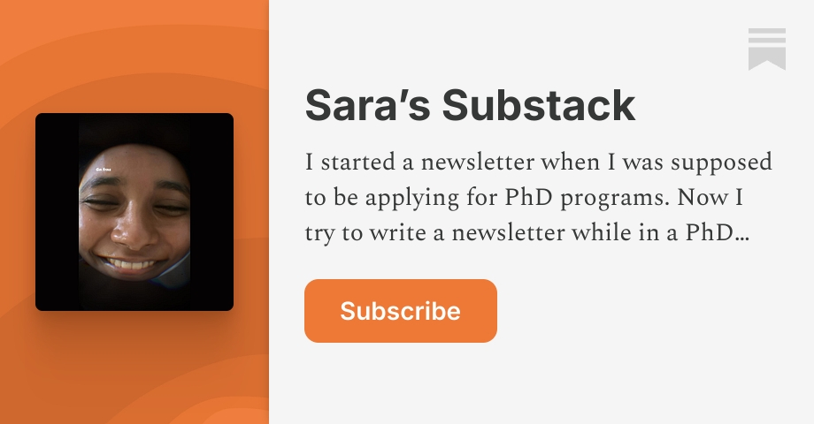 The saga continues... - Sara’s Substack