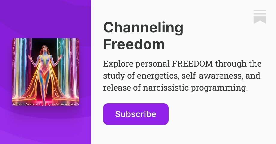 Channeling Freedom | Sarah Lawrence | Substack