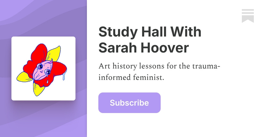 Study Hall With Sarah Hoover | Substack