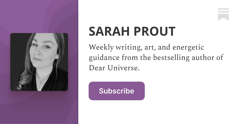 SARAH PROUT | Substack
