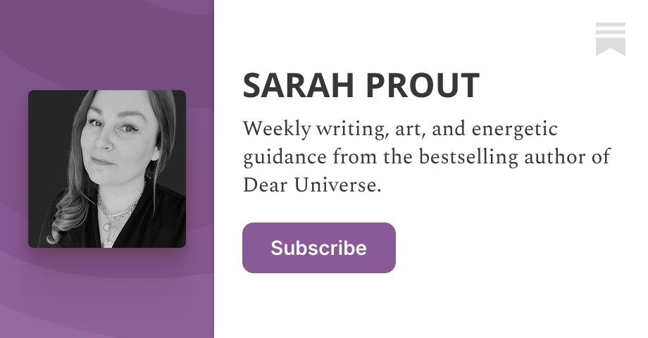 The Creatrix with Sarah Prout | Substack