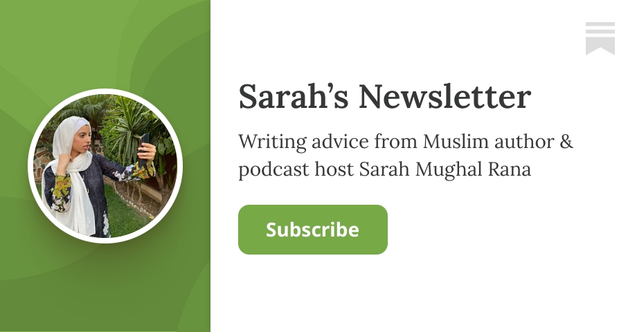 Sarah’s Newsletter | Sarah Mughal Rana | Substack