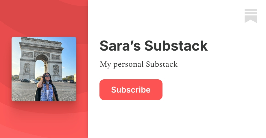 Sara’s Substack | Sara Rios | Substack