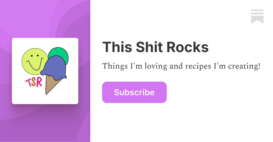 This Shit Rocks | Sara Tane | Substack