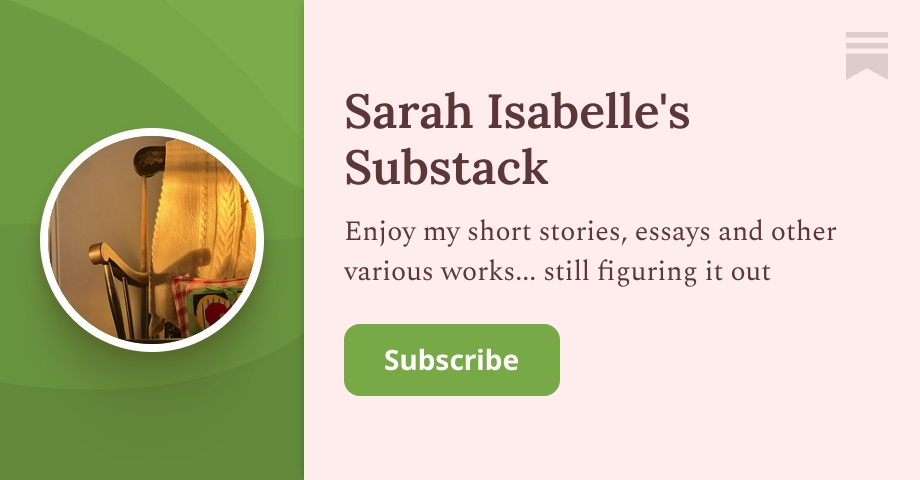 About - sarah isabelle