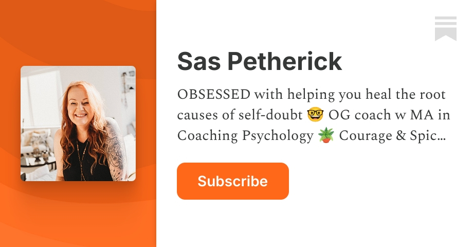 Courage & Spice | Sas Petherick | Substack