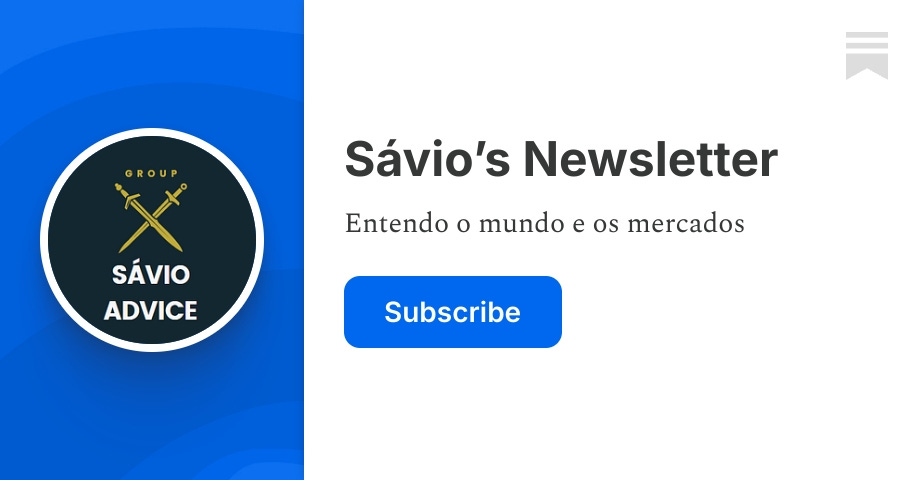 Sávio’s Newsletter | Sávio Luiz | Substack