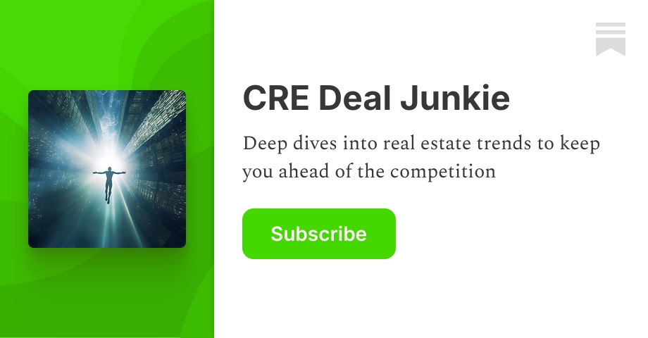 CRE Deal Junkie | Andrew Jeffery | Substack