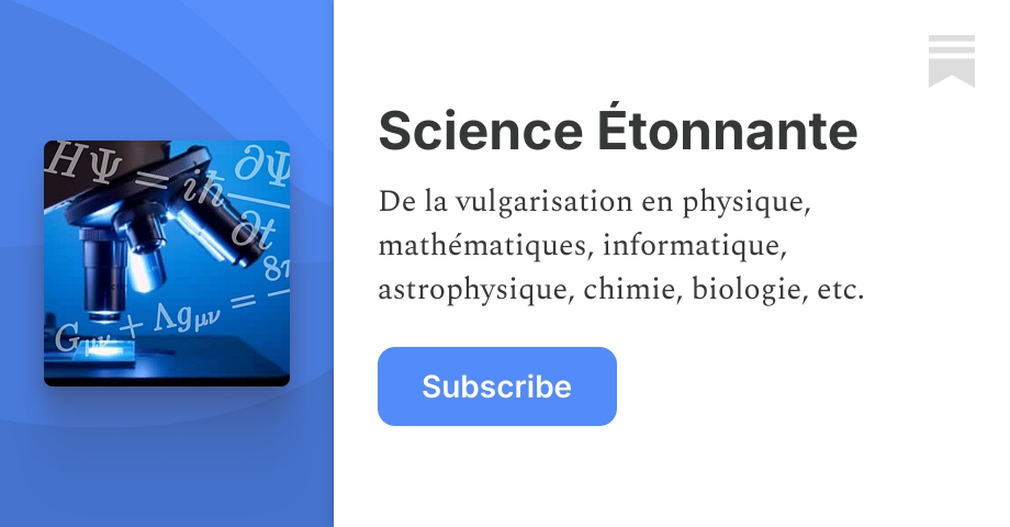 Science Étonnante | Substack