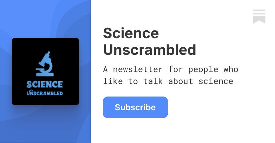 Science Unscrambled | Catherine Collins | Substack