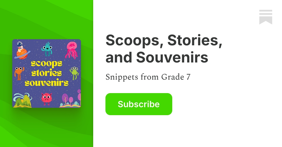 Scoops, Stories, and Souvenirs | Rida Altaf | Substack