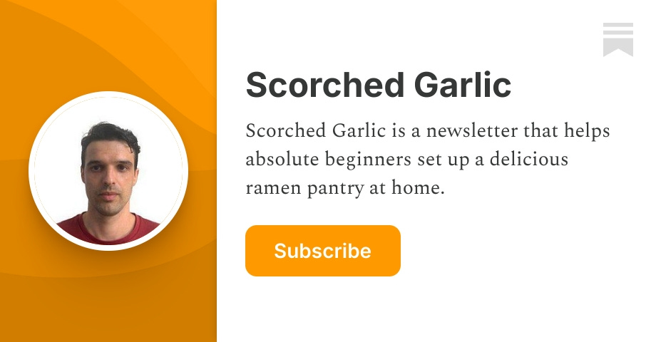 Scorched Garlic | Josh | Substack