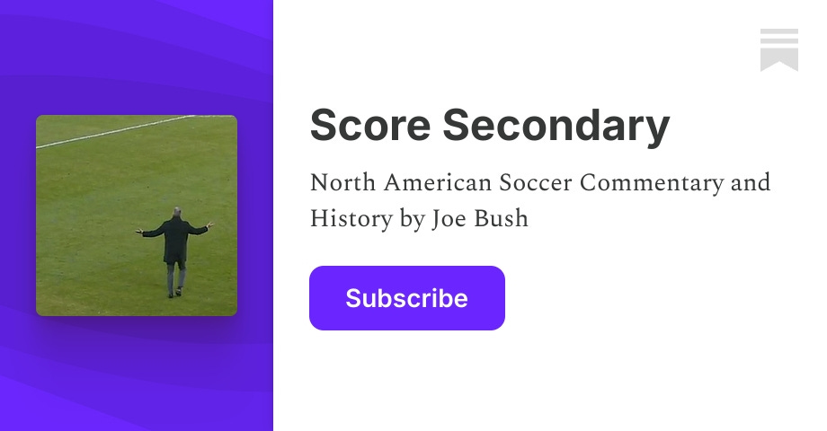 Score Secondary | Joe Bush | Substack