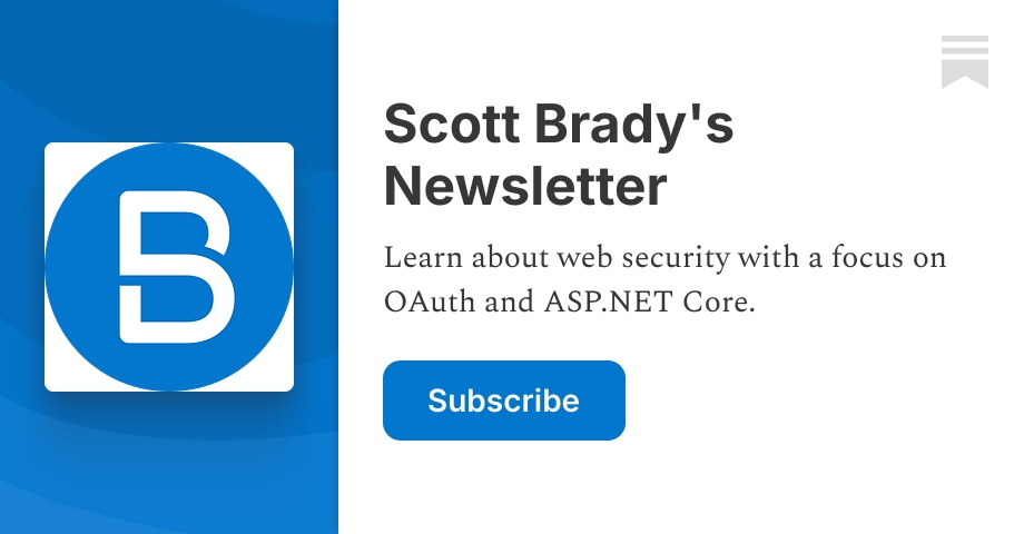Scott Brady's Newsletter | Substack