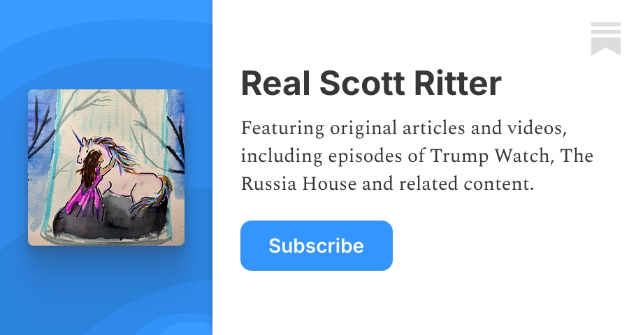 About - Scott Ritter Extra