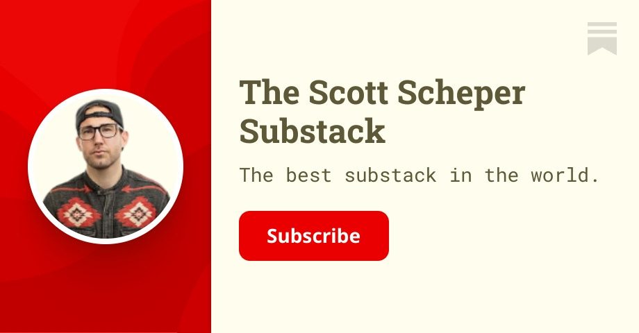 The Scott Scheper Substack | Scott P. Scheper | Substack