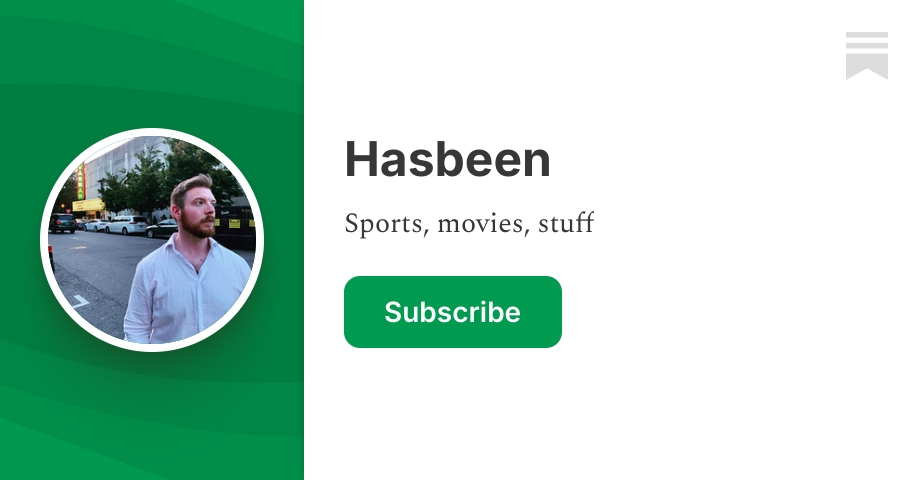 Hasbeen | Scott Sadowski | Substack