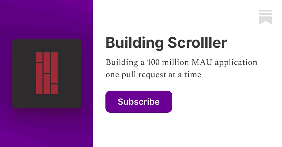 Building Scrolller | Substack
