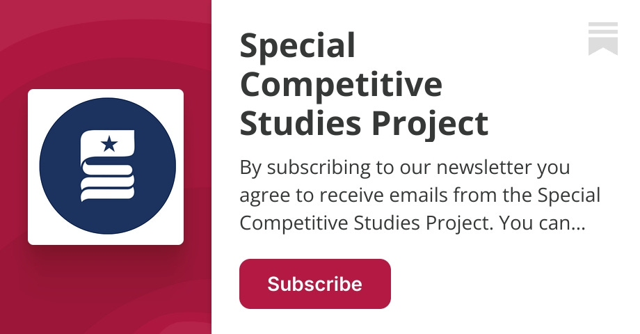 NatSec Tech | SCSP | Substack