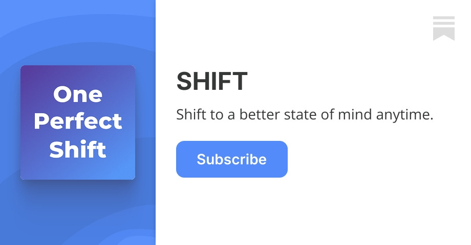SHIFT | Substack