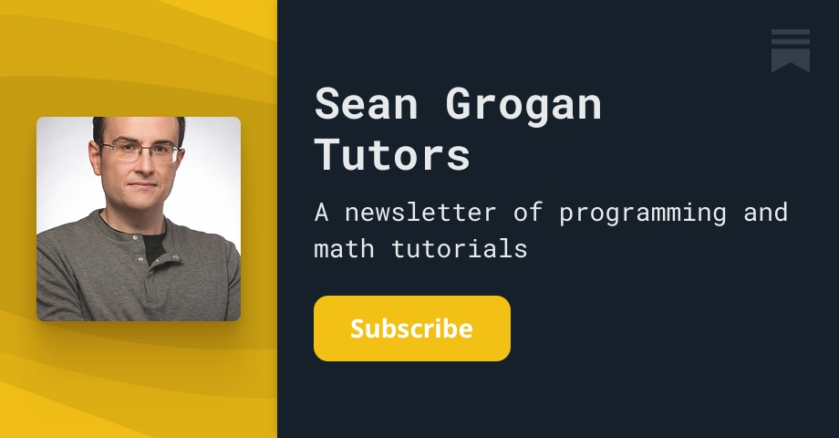 Sean Grogan Tutors | Substack