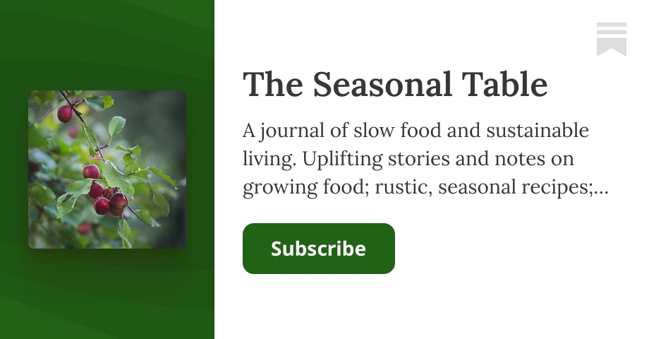 About - The Seasonal Table