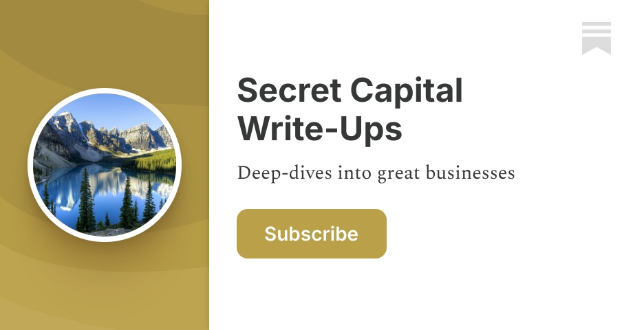 Secret Capital Write-Ups | Substack
