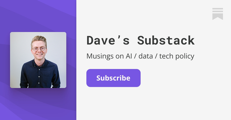 Dave’s Substack | Substack