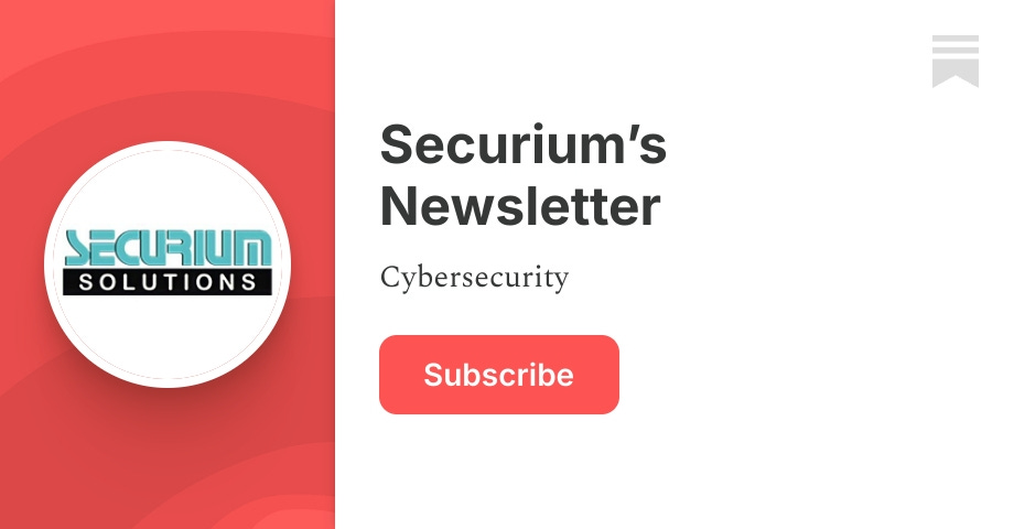 Securium’s Newsletter | Securium Solutions | Substack