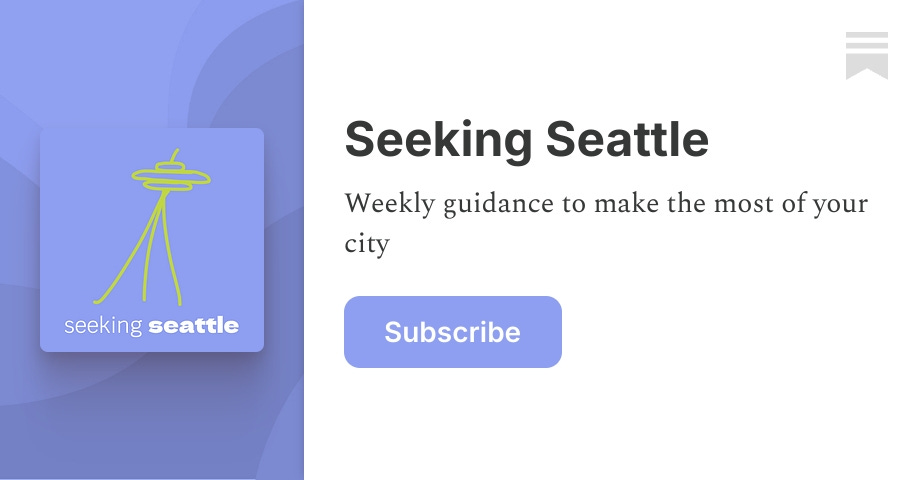 Seeking Seattle | Hannah Exner | Substack