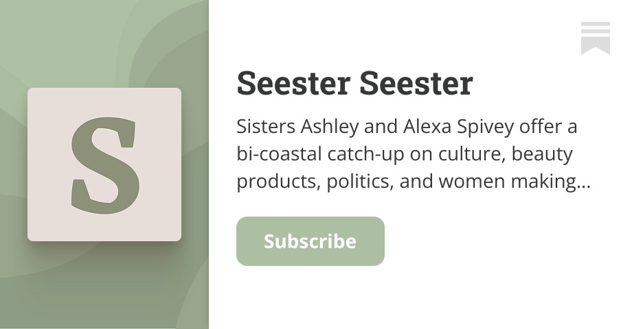 Seester Seester | Substack