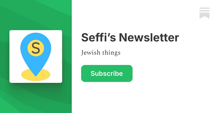 Seffi’s Newsletter | Seffi Kogen | Substack