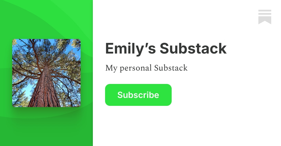 Emily’s Substack | Emily Carson | Substack