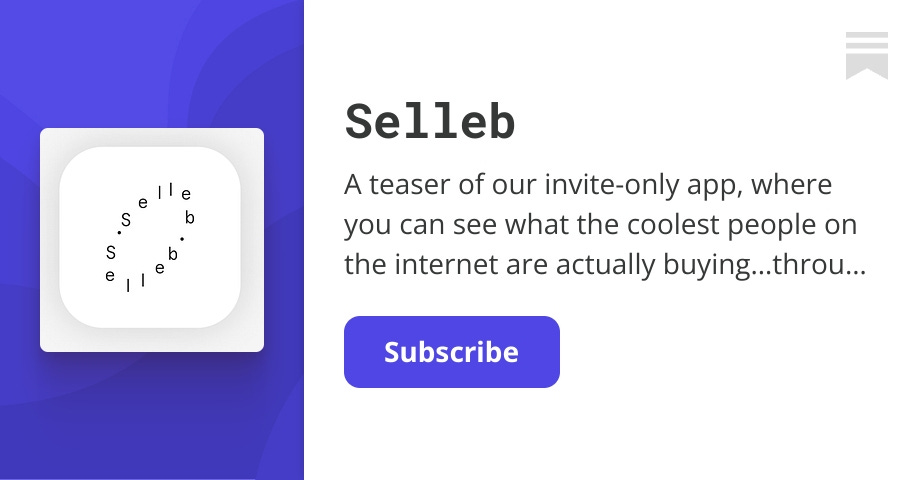 Selleb | Selleb Sisters | Substack