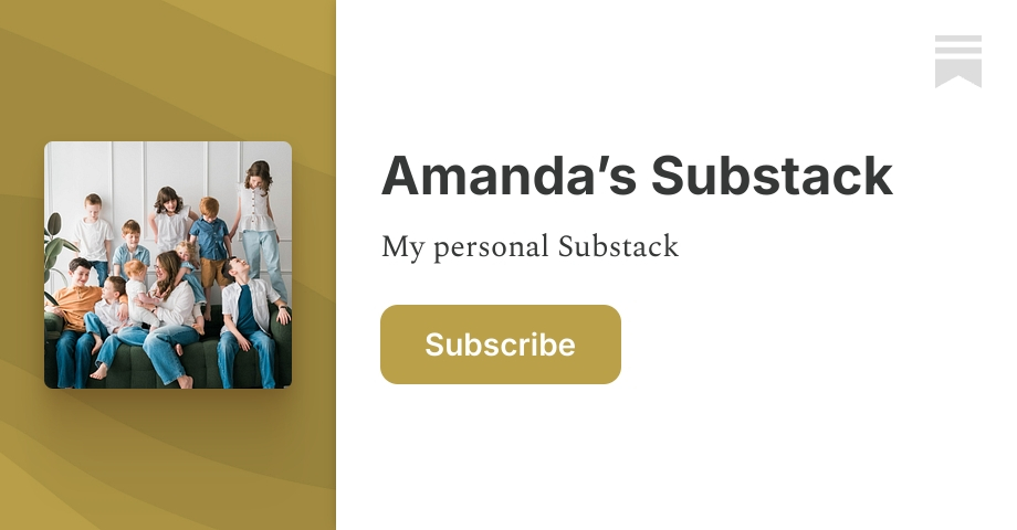 Coming soon - by Amanda Sellers - Amanda’s Substack