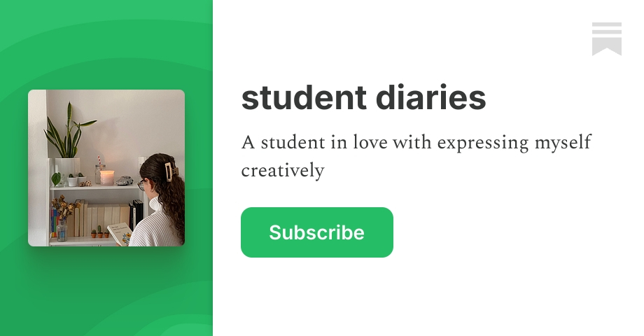 student diaries | Lara | Substack