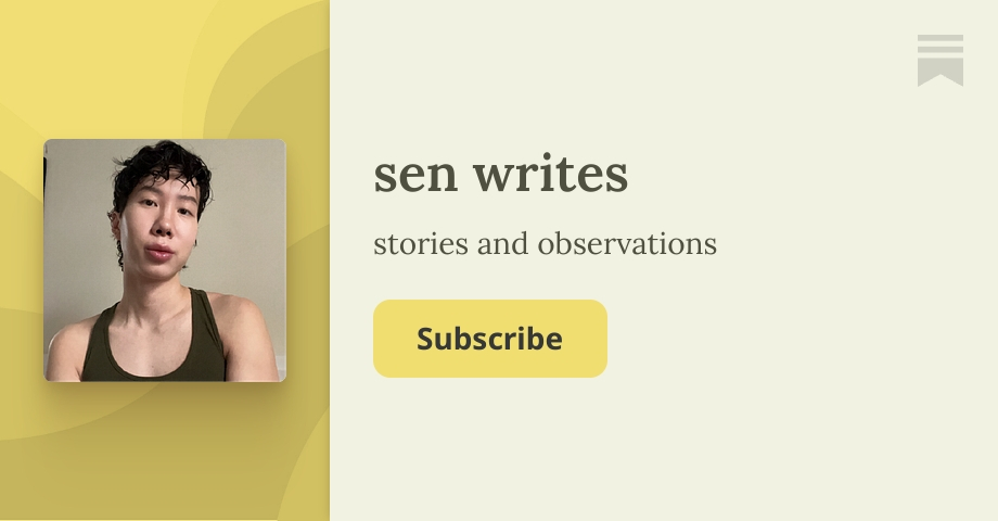 sen writes | Substack