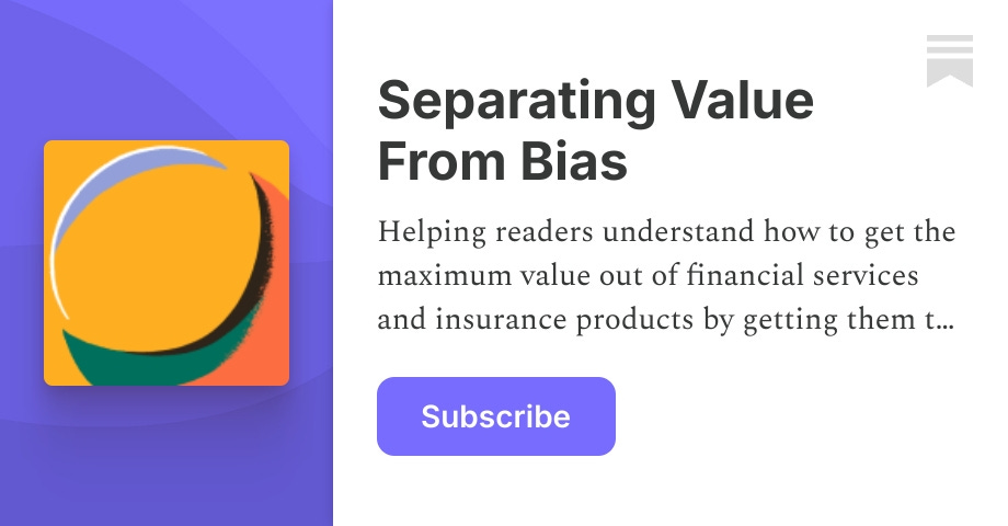 Separating Value From Bias | Rajiv Rebello | Substack